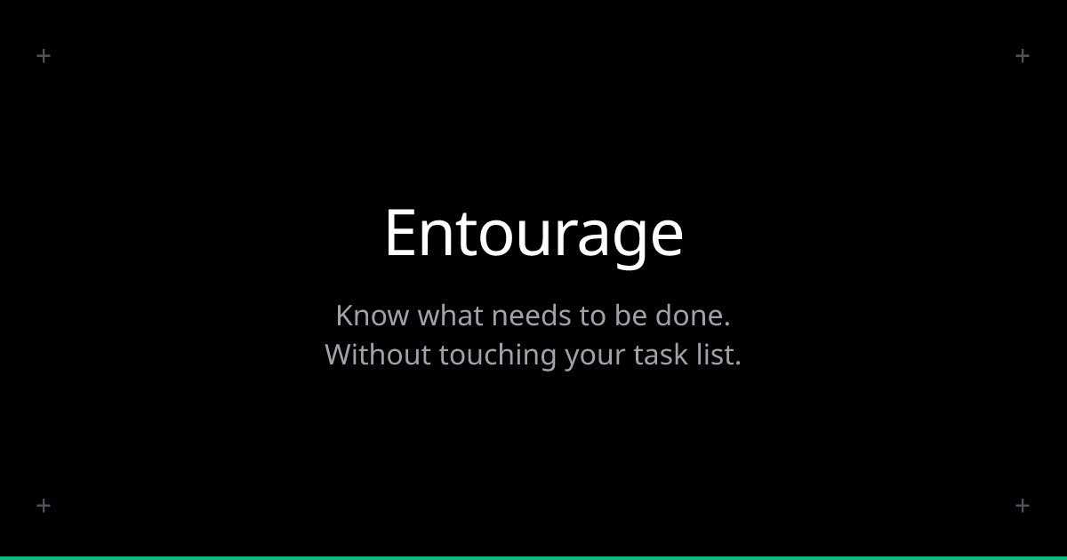 Entourage - AI Task Extraction